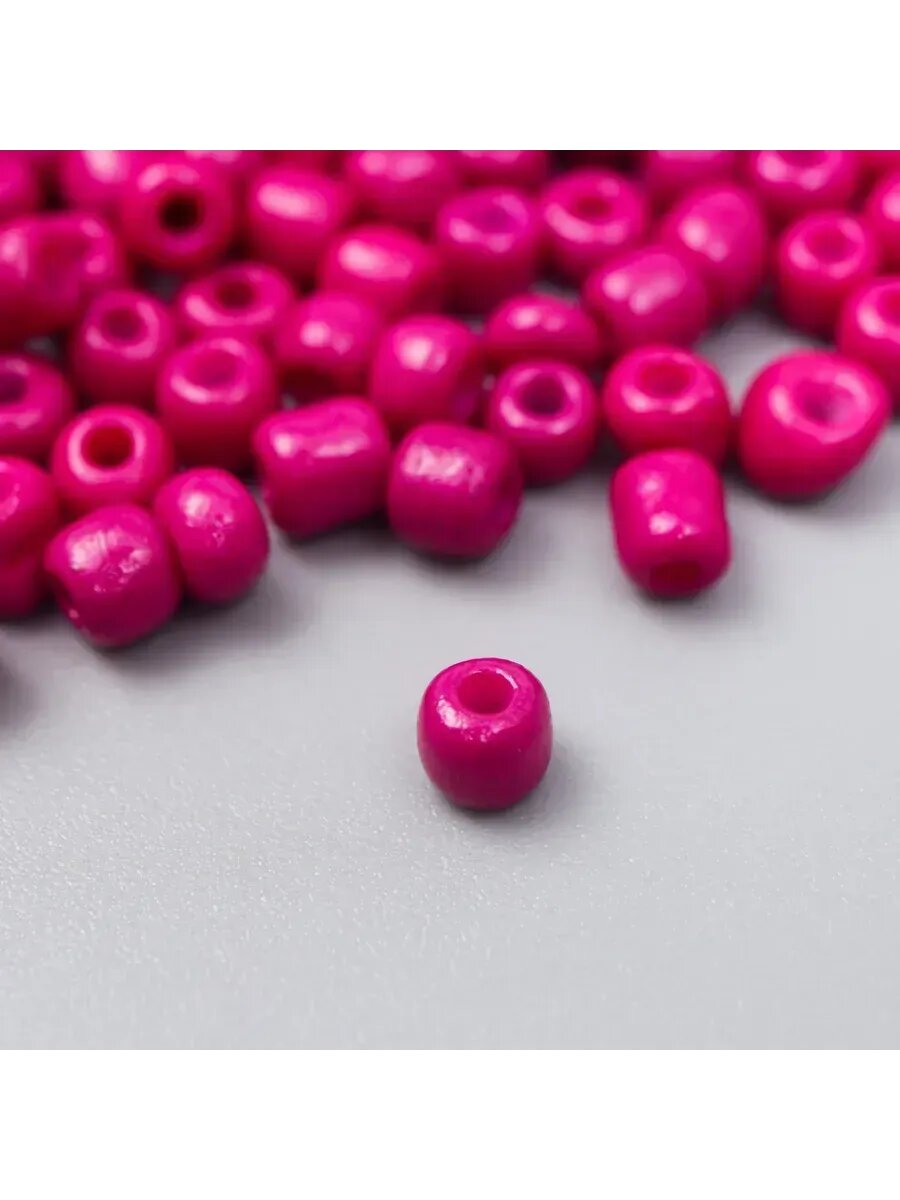 Бисер для плетения круглый Розовый перламутр