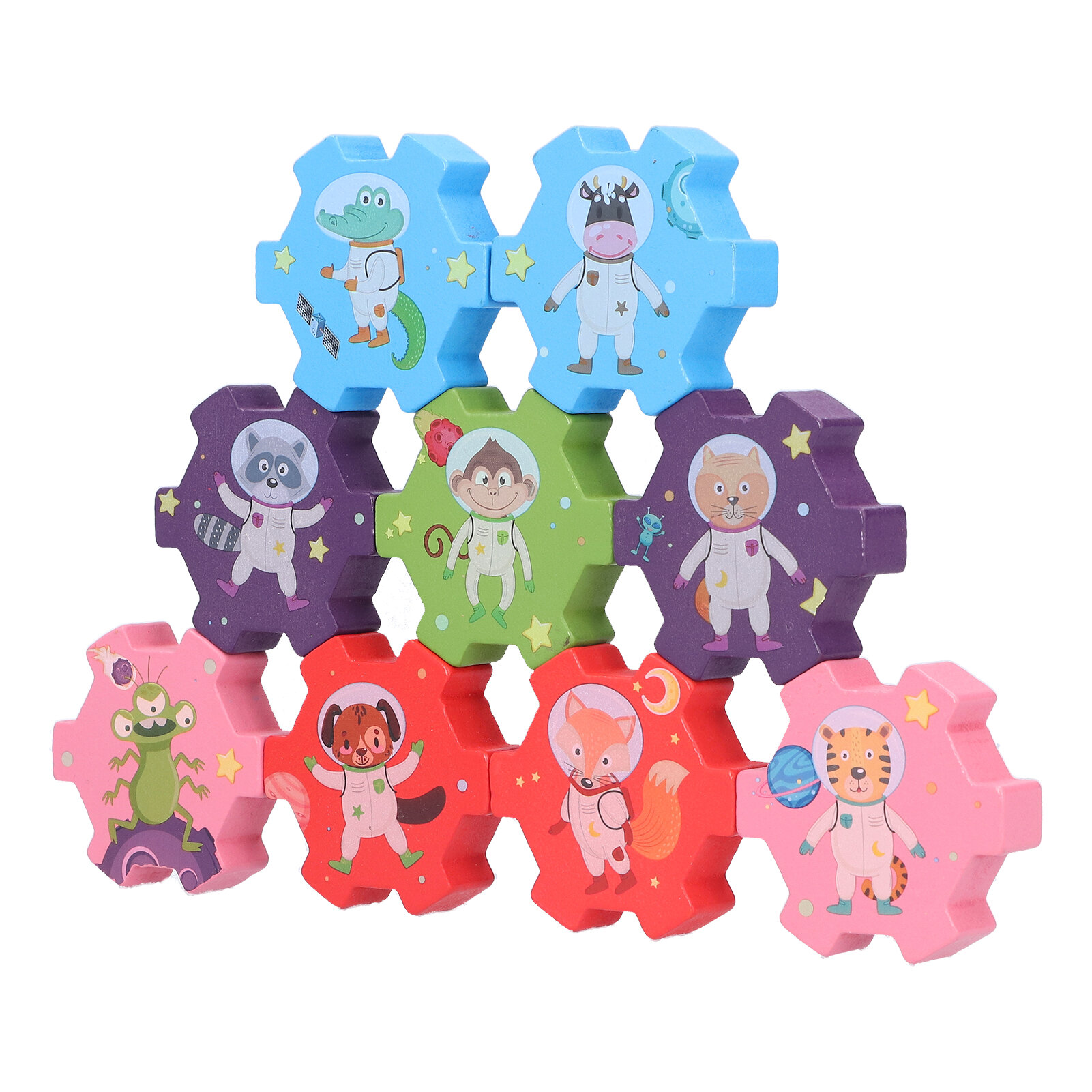 Деревянные строительные блоки для инженерных конструкций, конструктор с взаимосвязанными деталями