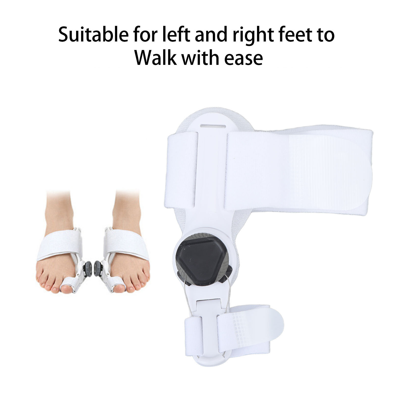 Корректор пальцев ног, безболезненная регулируемая ручка, ортопедический выпрямитель пальцев ног для облегчения бурсита стопы