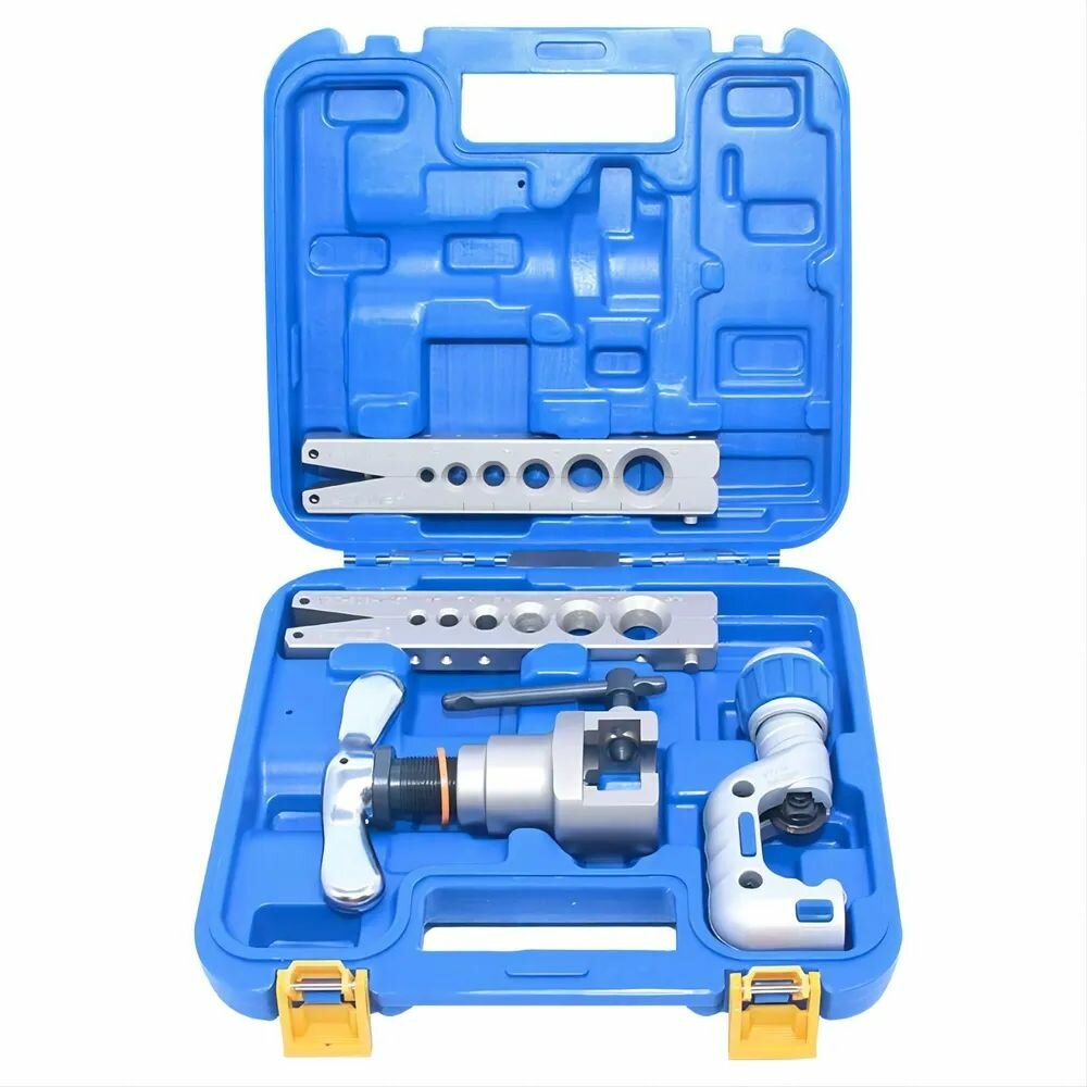 Вальцовка набор с реверсом VALUE VFT-808-MIS 1/4"-3/4" 2 плашки чемодан
