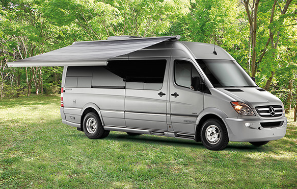 Маркиза автомобильная безопорная 5 м MobileComfort EAGLE M500WG, настенная, механическая, белая