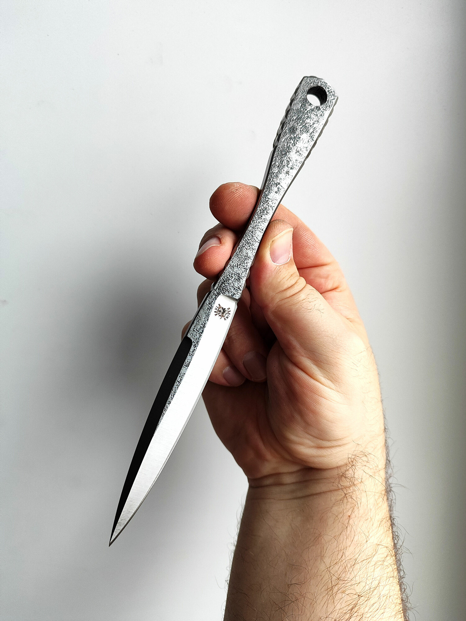 Нож туристический "Air Combat". Компактный скелетный городской EDC нож.