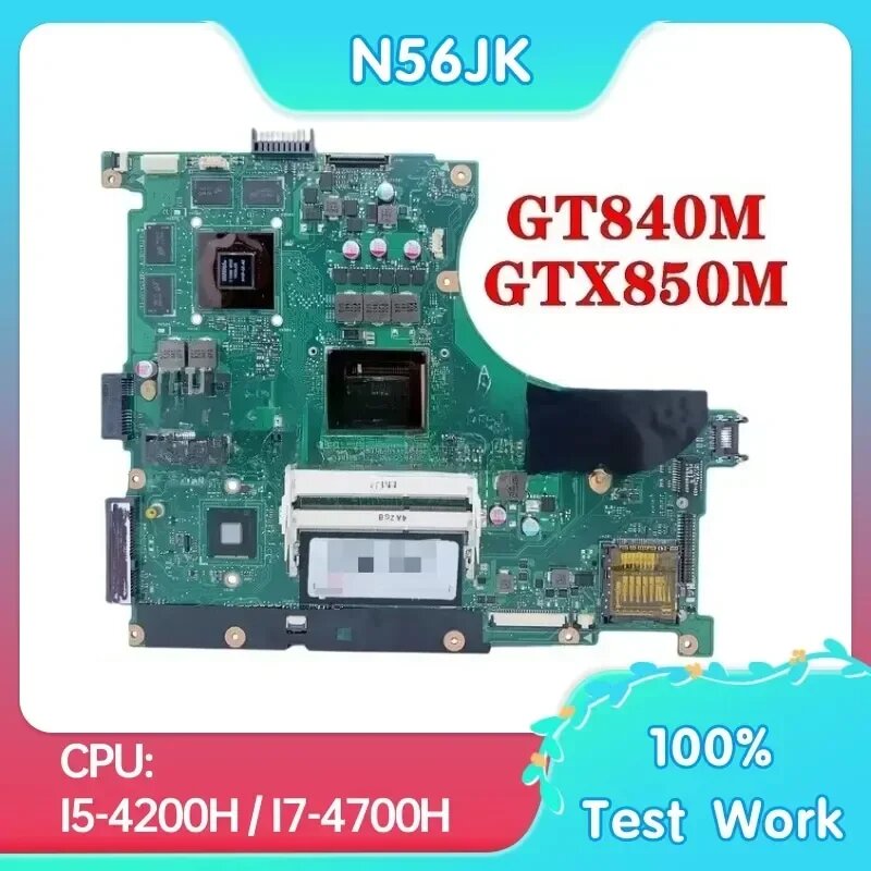 Материнская плата N56JK для ноутбука Asus I7-4710HQ GTX850M