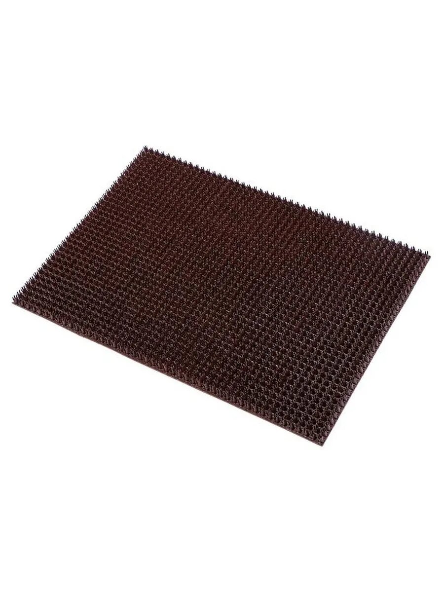 Щетинистое покрытие «Травка» 45×60 см темный шоколад