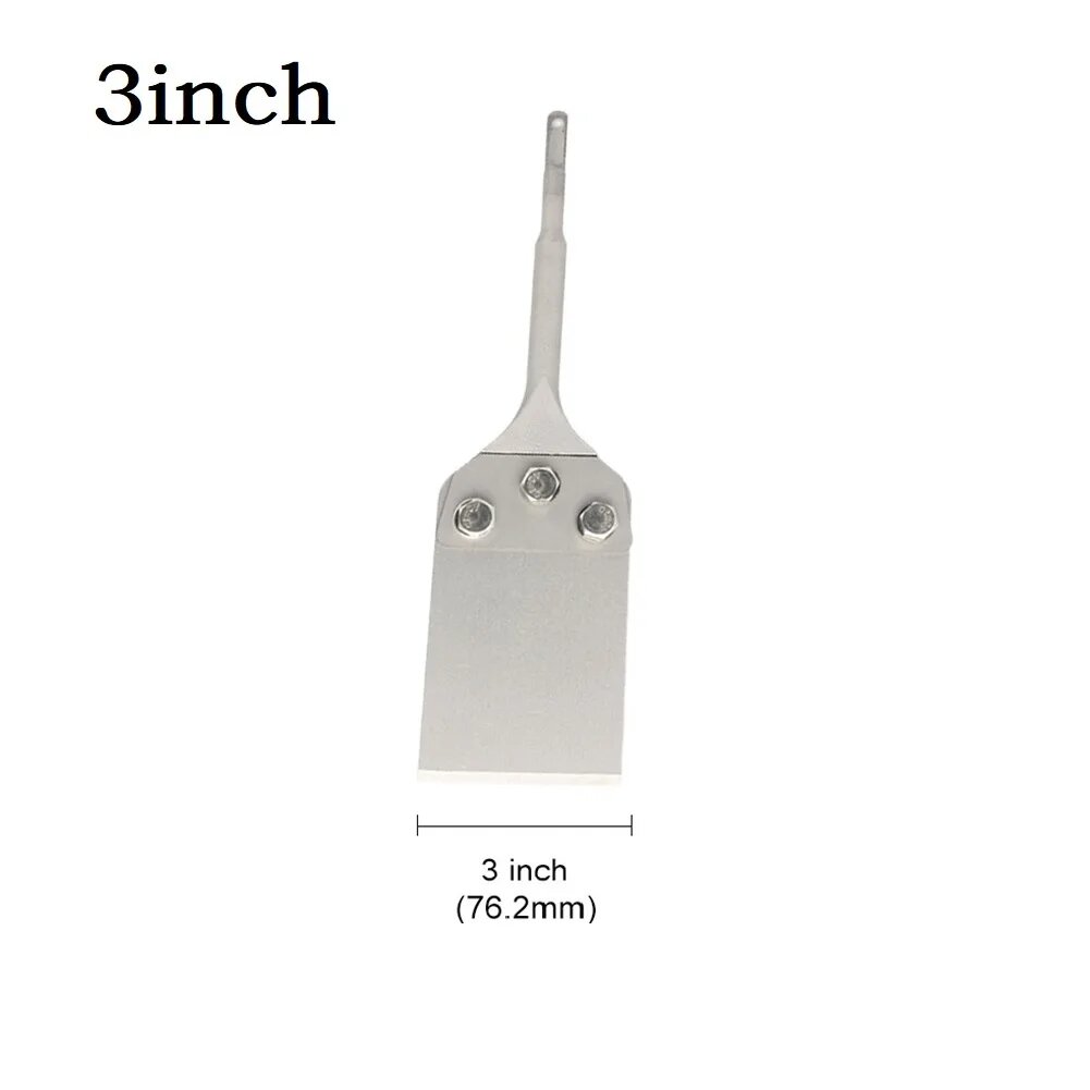 Режущая головка, долото, длина 190 мм, клей из легированной стали, ручные инструменты, удаление ламината, линолеума, скребок для пола для плитки, кирпича, 3inch