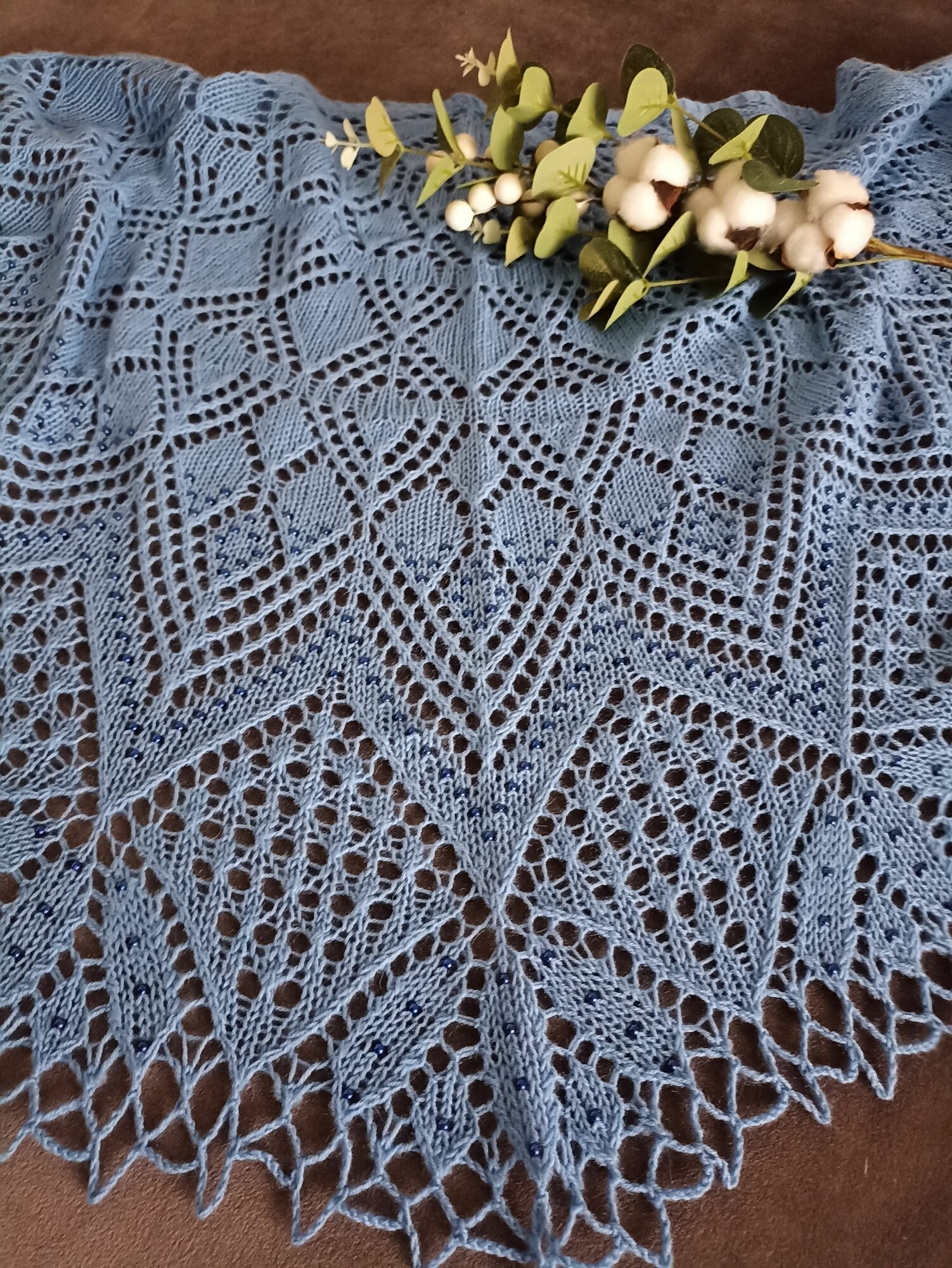 Шаль Осень-зима 2025 для женщин