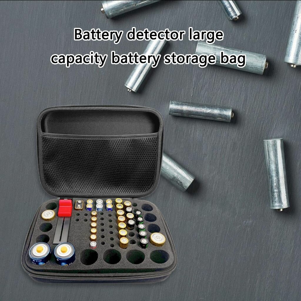 Сумка для хранения батареи AA AAA battery detector сумка большой емкости