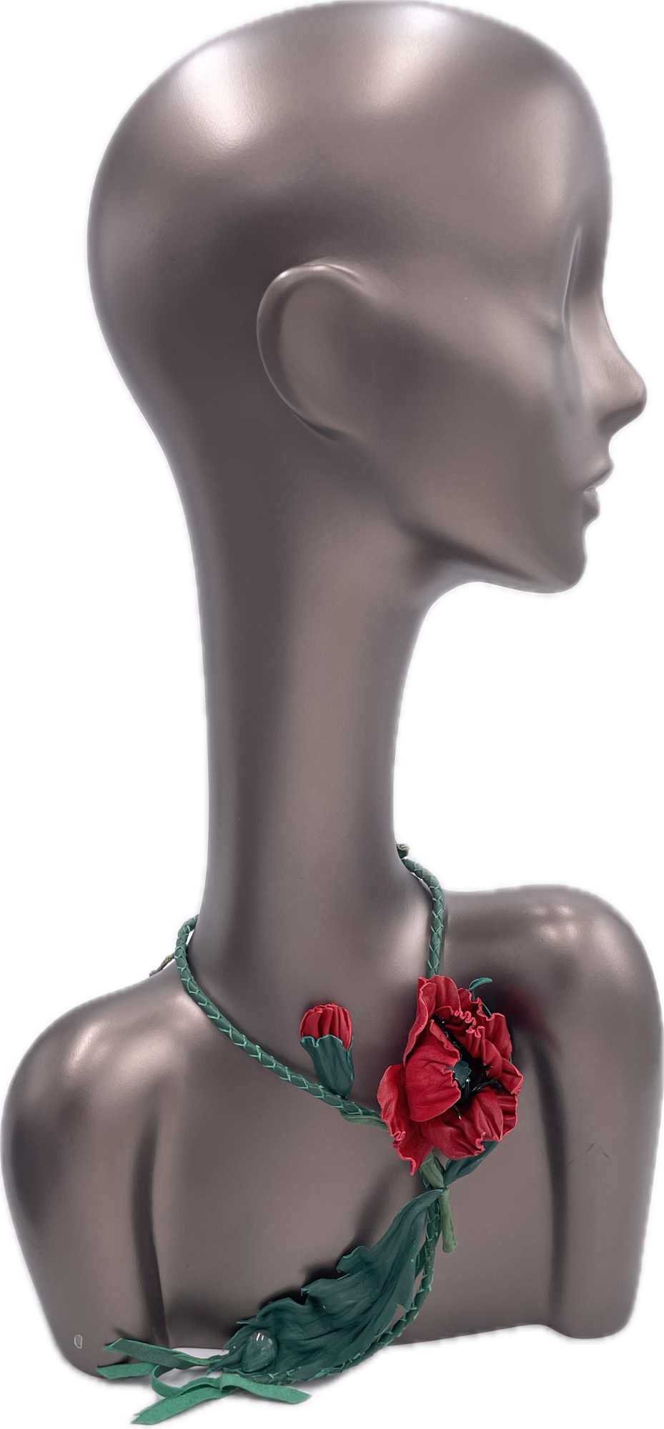 Колье, стекло