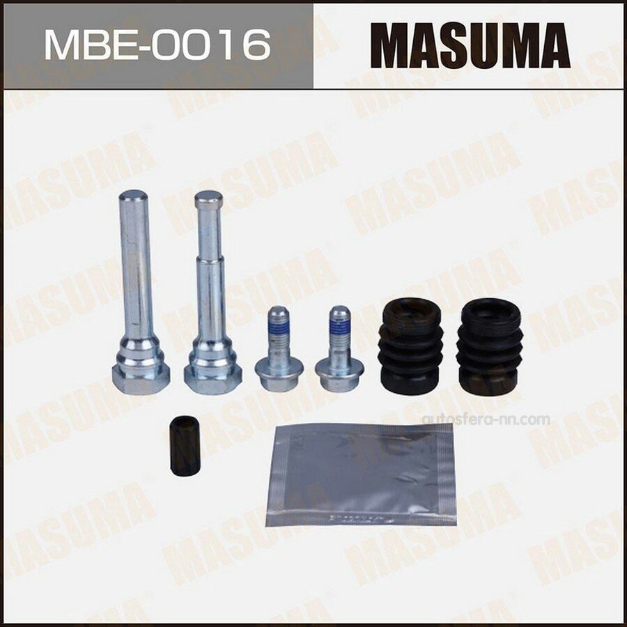 MASUMA MBE0016 Ремкомплект направляющих тормозного суппорта MASUMA, 810072 front