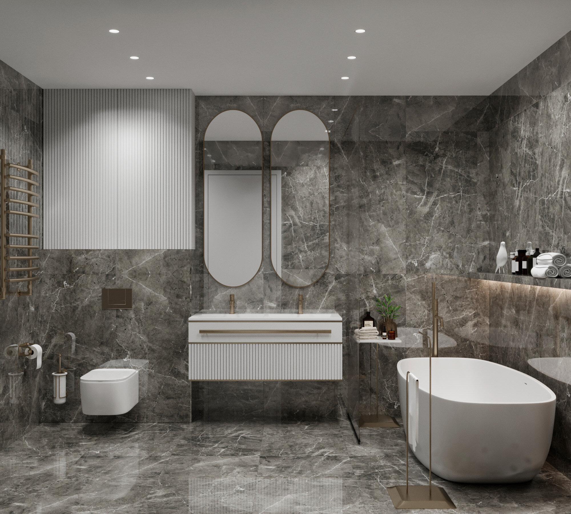 Керамогранит ARCADIA CERAMICA FLORENCIA GREY 60x120 FP