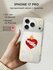 Чехол на Apple iPhone 17 Pro / Айфон 17 Про с принтом "Сердце в цветах", прозрач...