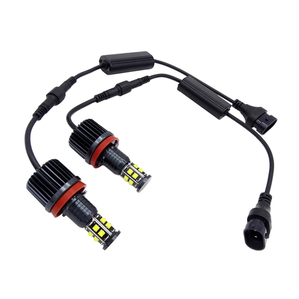 Комплект Фар H8 120W LED Angel Eye для Автомобиля модели E90 E92 E60 E70