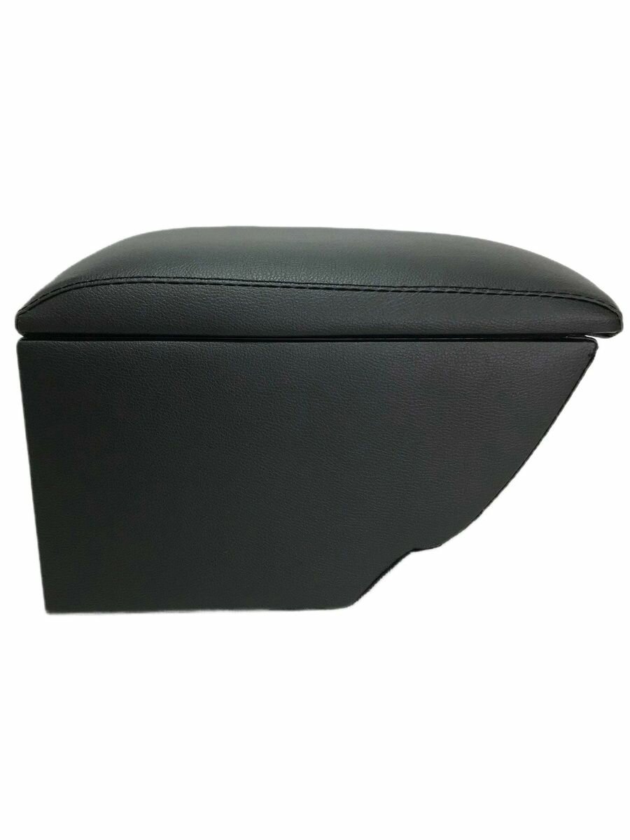 Подлокотник Ford focus II (2005-2011) кожаный (черный, гладкая крышка) для форд фокус 2