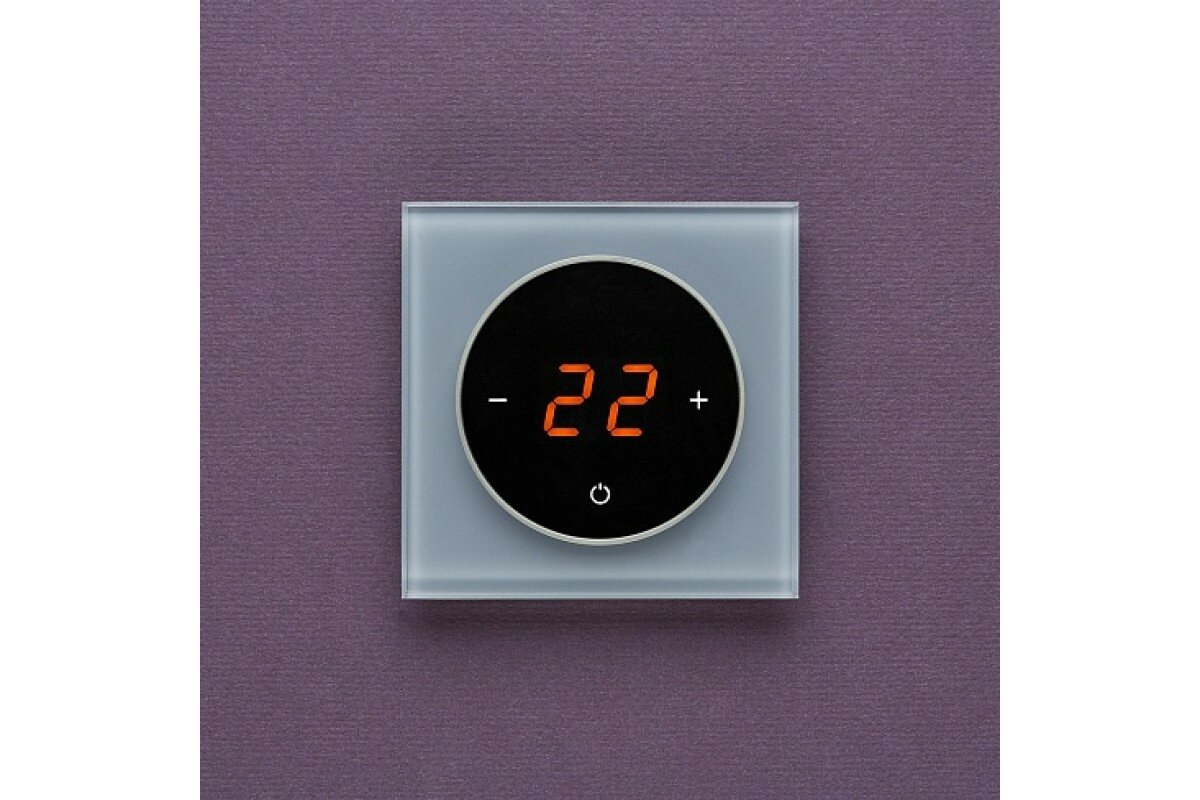 Терморегулятор Aura TAKTO 7000 Blue Shadow (дымчатый голубой) сенсорное управление