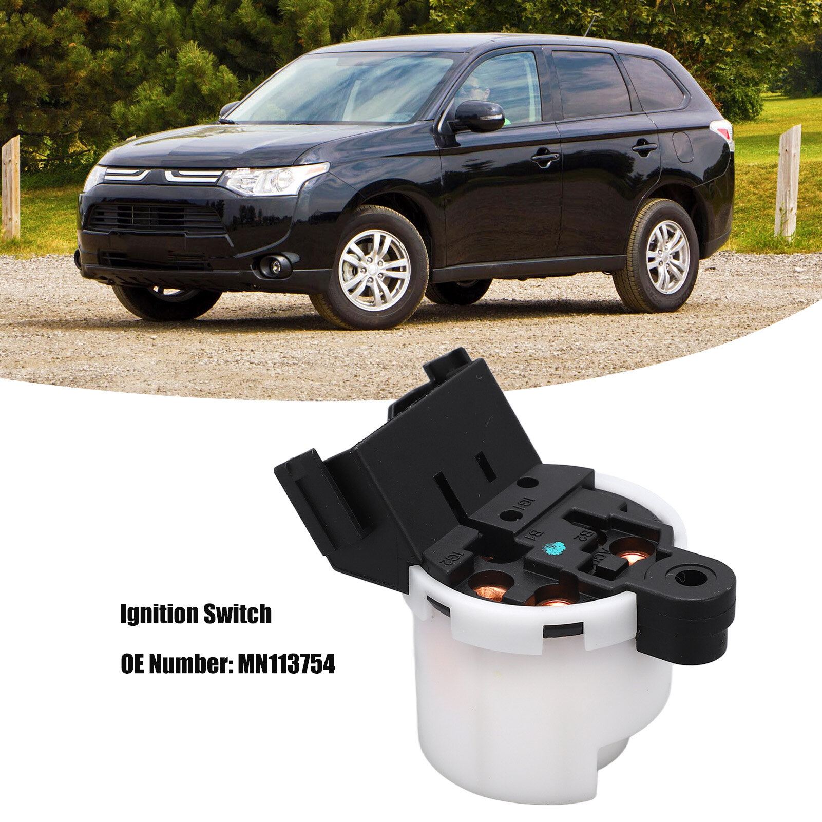 Замок зажигания MN113754 (цилиндр замка запуска двигателя) замена для Mitsubishi Outlander Lancer