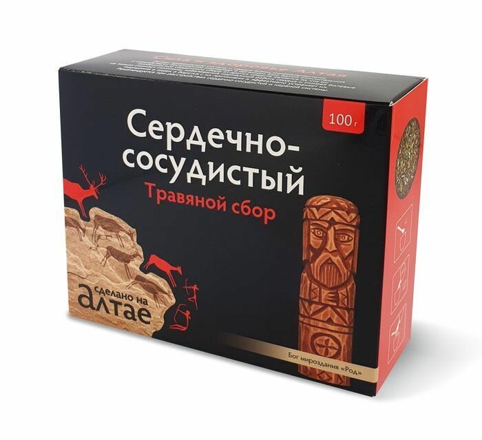 Травяной сбор Фарм-Продукт измельченный сердечно-сосудистый, 100 г
