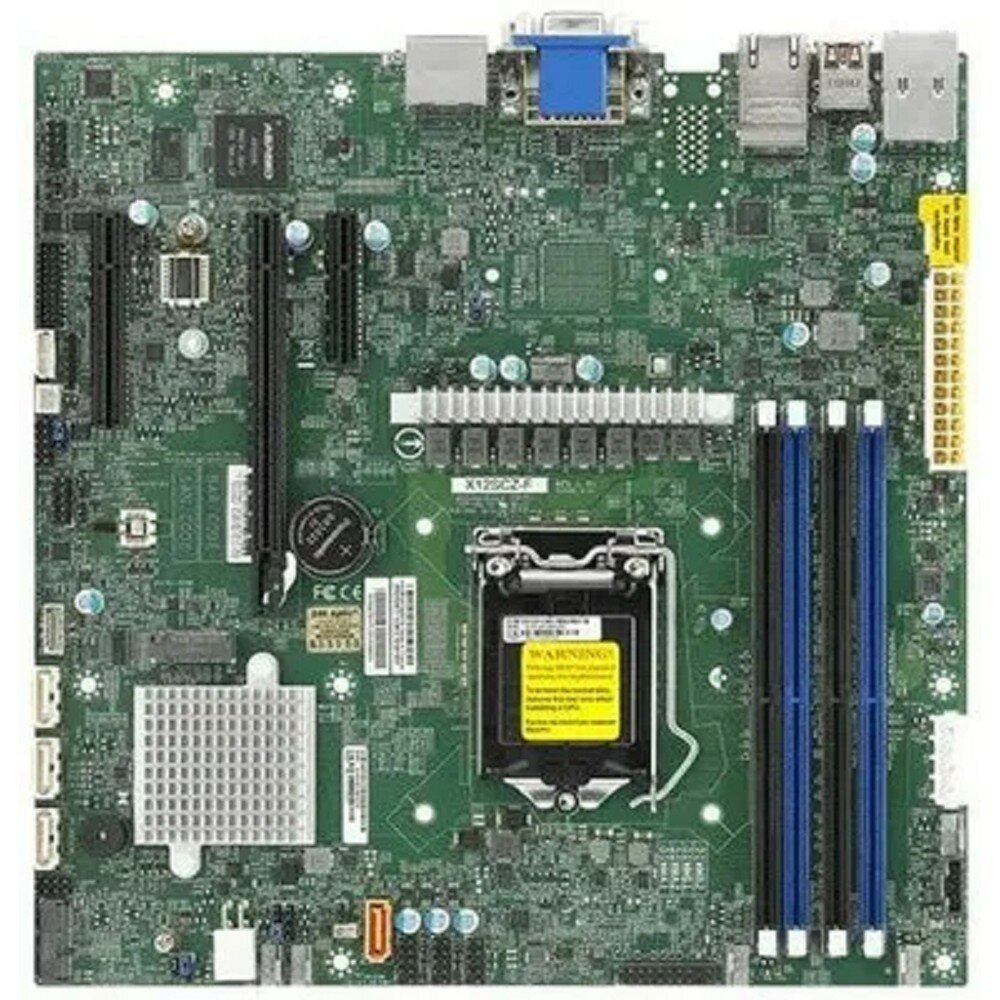 Supermicro Материнская плата MBD-X12SCZ-F LGA 1200 4хDDR IV 1хM.2