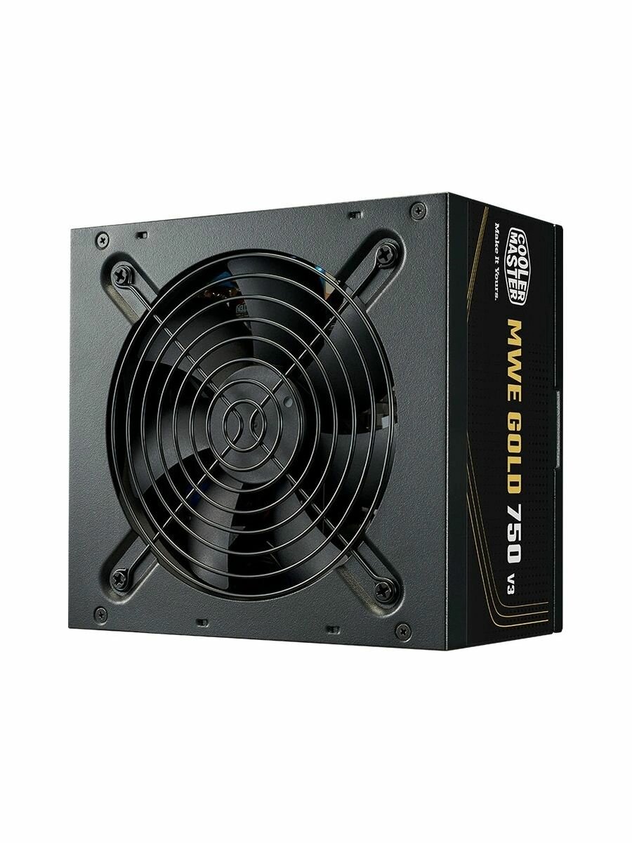 Блок питания Cooler Master ATX 750W Gold V3 Gen.5 80+ gold 24pin APFC 120mm fan 6xSATA RTL