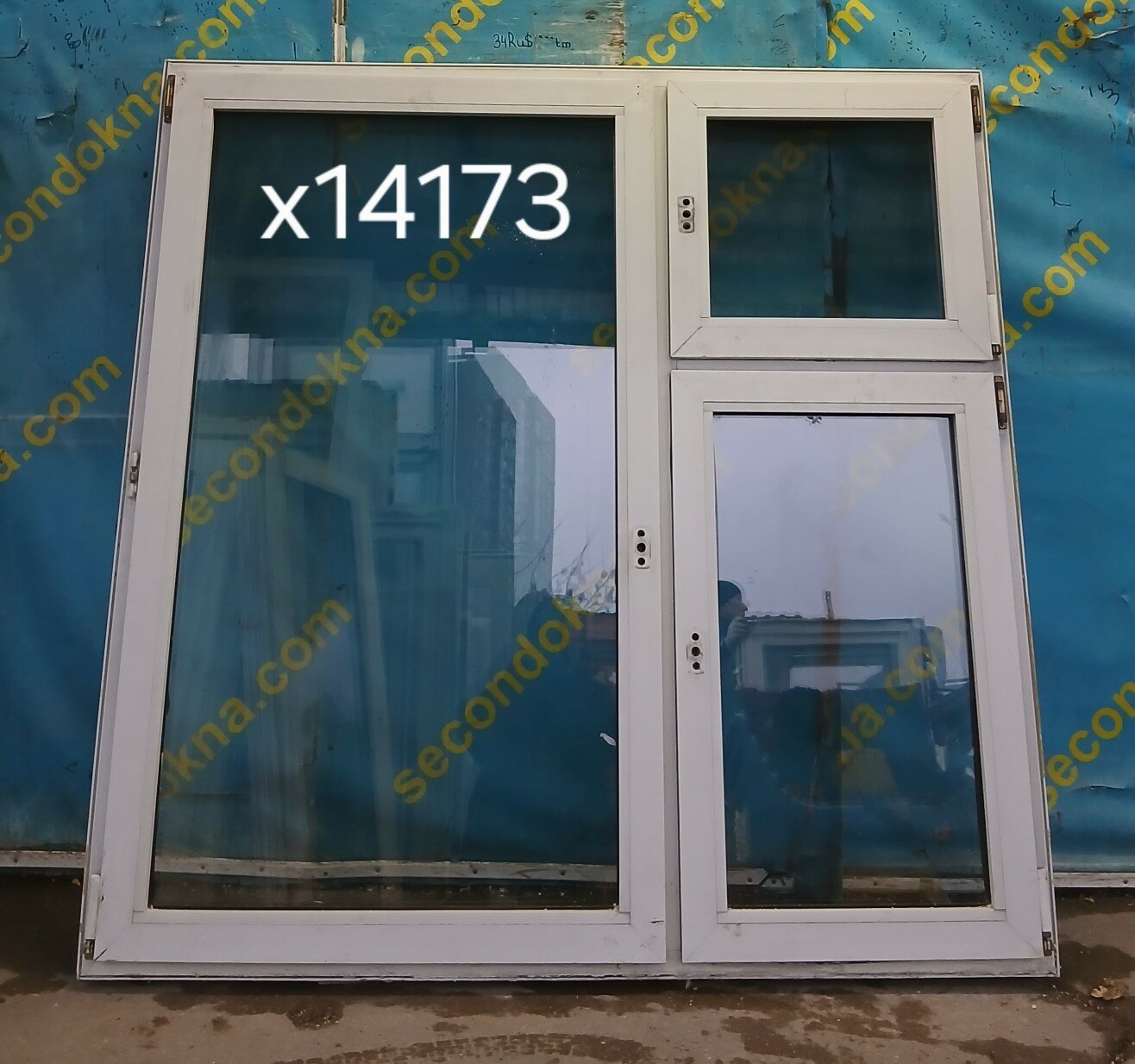 Пластиковое окно Б/У 1460(в)х1460(ш)