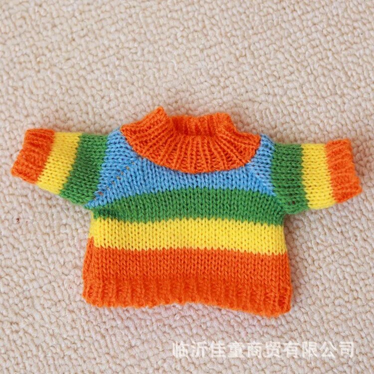 Кукольный свитер для кукол 20 см Оранжевый, X