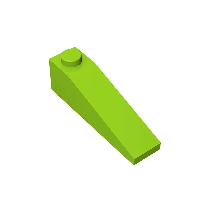 Gobricks Slope 18 Зеленый 4x1