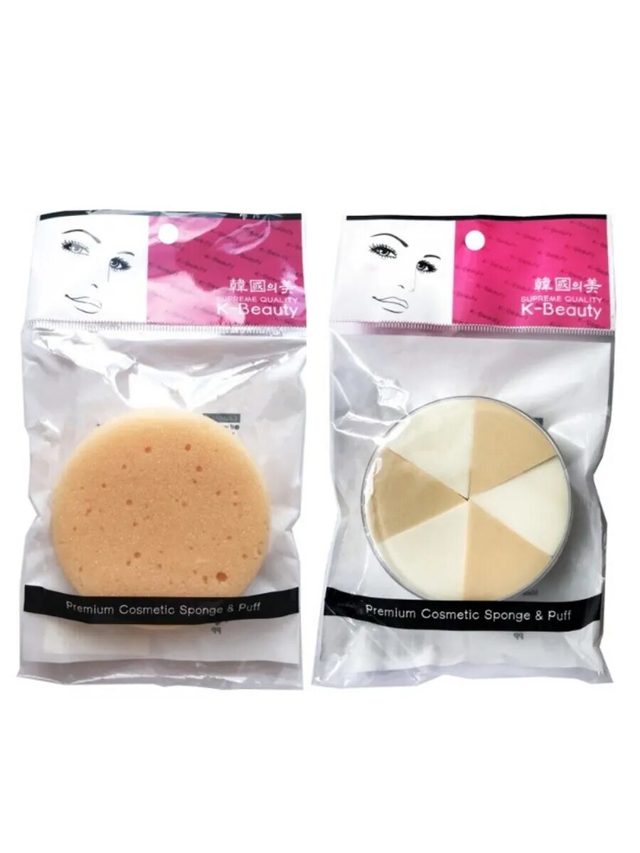 Набор спонжей: в кейсе, 6 сегментов