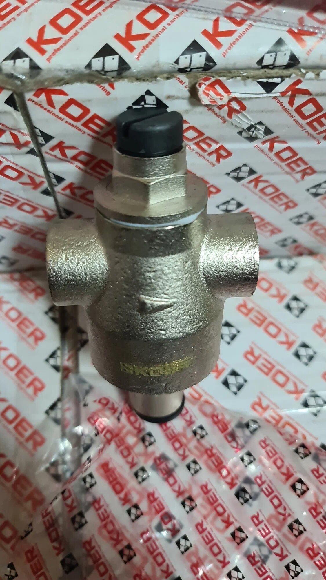 Редуктор давления Koer KR.1251, 1/2", поршневой, для водоснабжения