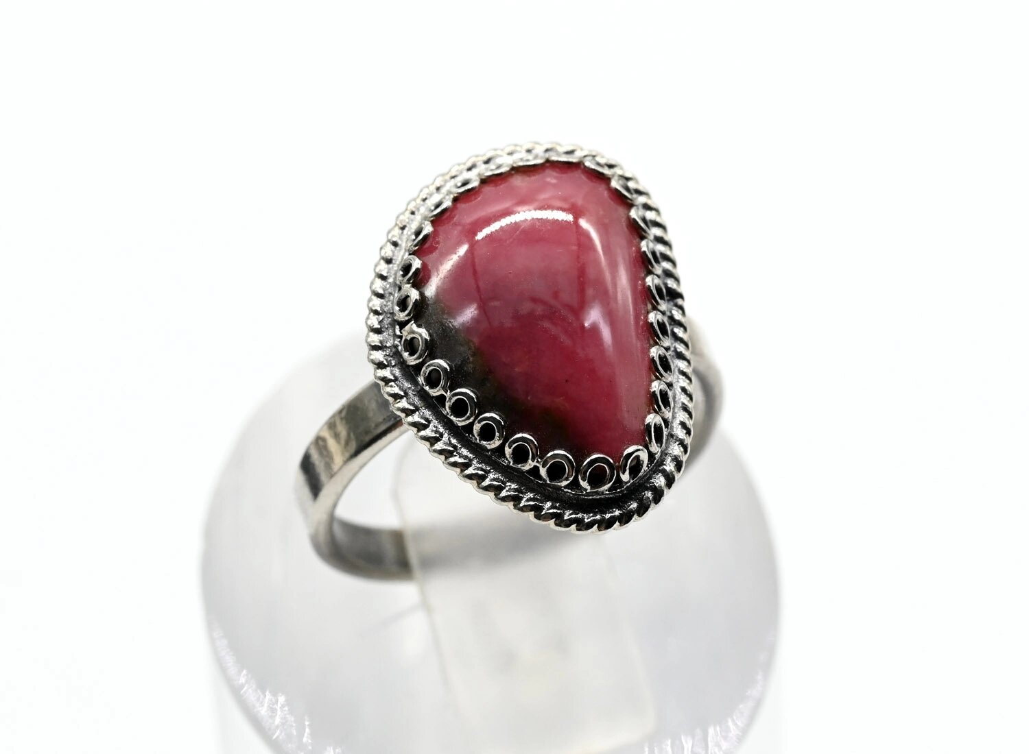 Кольцо, родонит