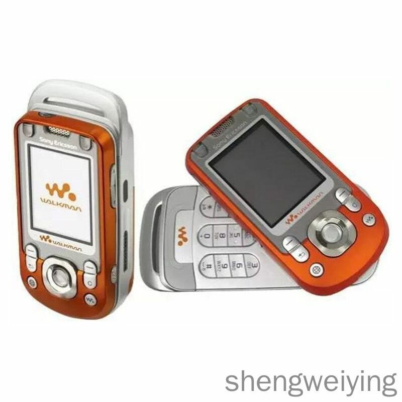 Мобильный телефон, белый, оранжевый