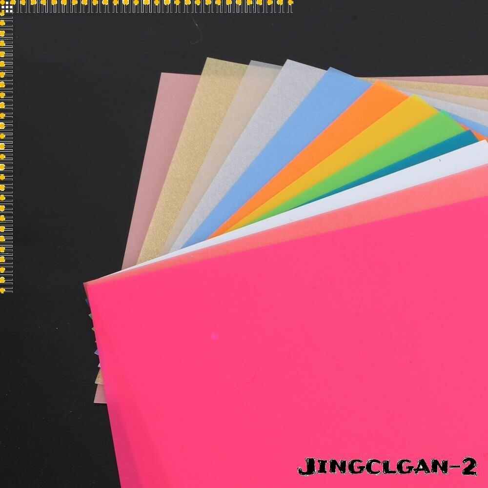 Цветная термоусадочная пленка, игровая и развивающая, для изготовления DIY-аксессуаров и творчества