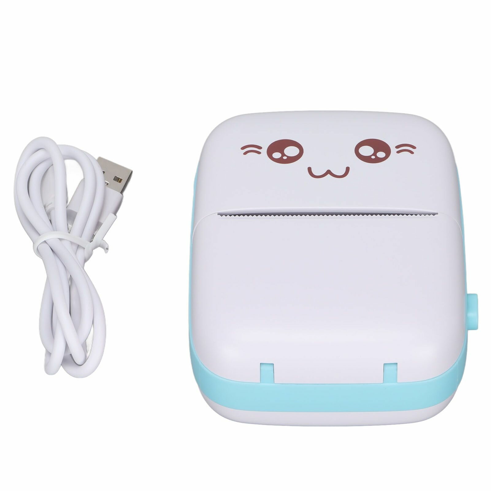 Мини-принтер blue, без чернил, список/этикетка, карманный