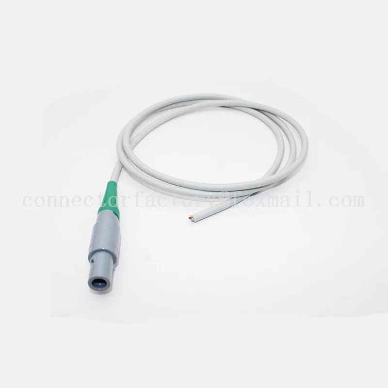 Медицинский штекерный кабель PAG с двумя кнопками 8 стр, With 1 meter Cable, PAG Male Plug 2