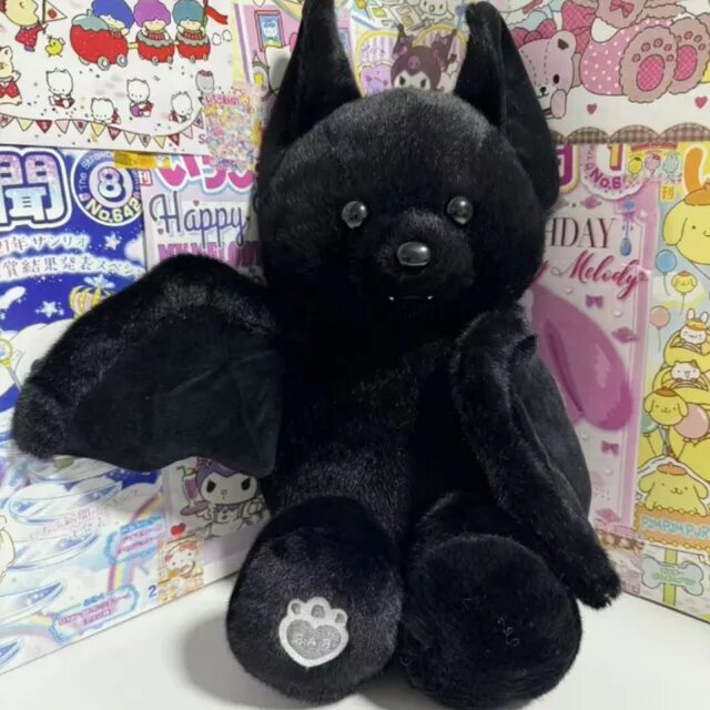 Мягкая игрушка "Летучая мышь" от Build-A-Bear Possessive 2025 — аксессуары, кукла, плюшевая игрушка-летучая мышь, подарок на Хэллоуин/Рождество