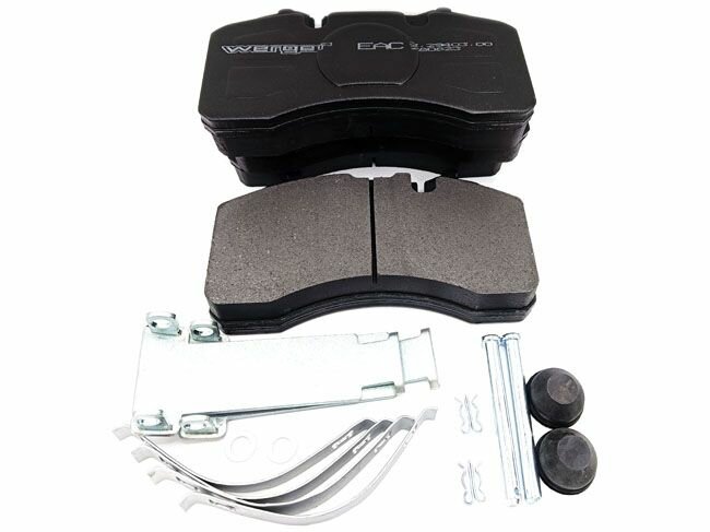 Тормозные колодки BPW TS2 4309 WERGER для полуприцепа