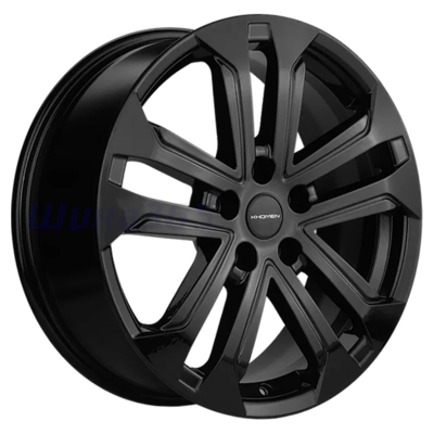 Литой колесный диск Khomen Wheels KHW1803 (OMODA C5) 7x18/5x108 ET33 D60,1 Black