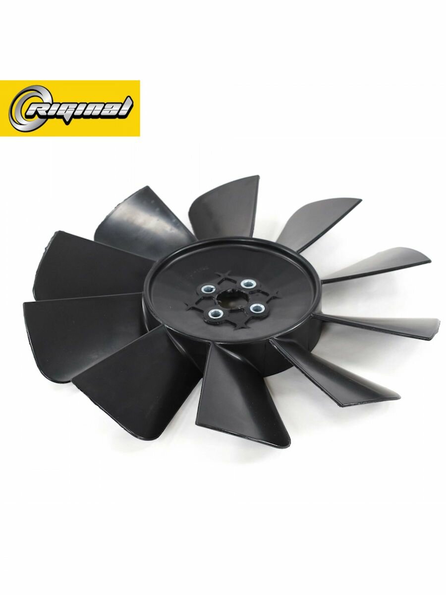 Крыльчатка вентилятора для ГАЗ 3302, 3221, 2705, Газель, 2217, 2752 Соболь дв. 402, 406 (10 лопастная) арт RG3302-1308010-10