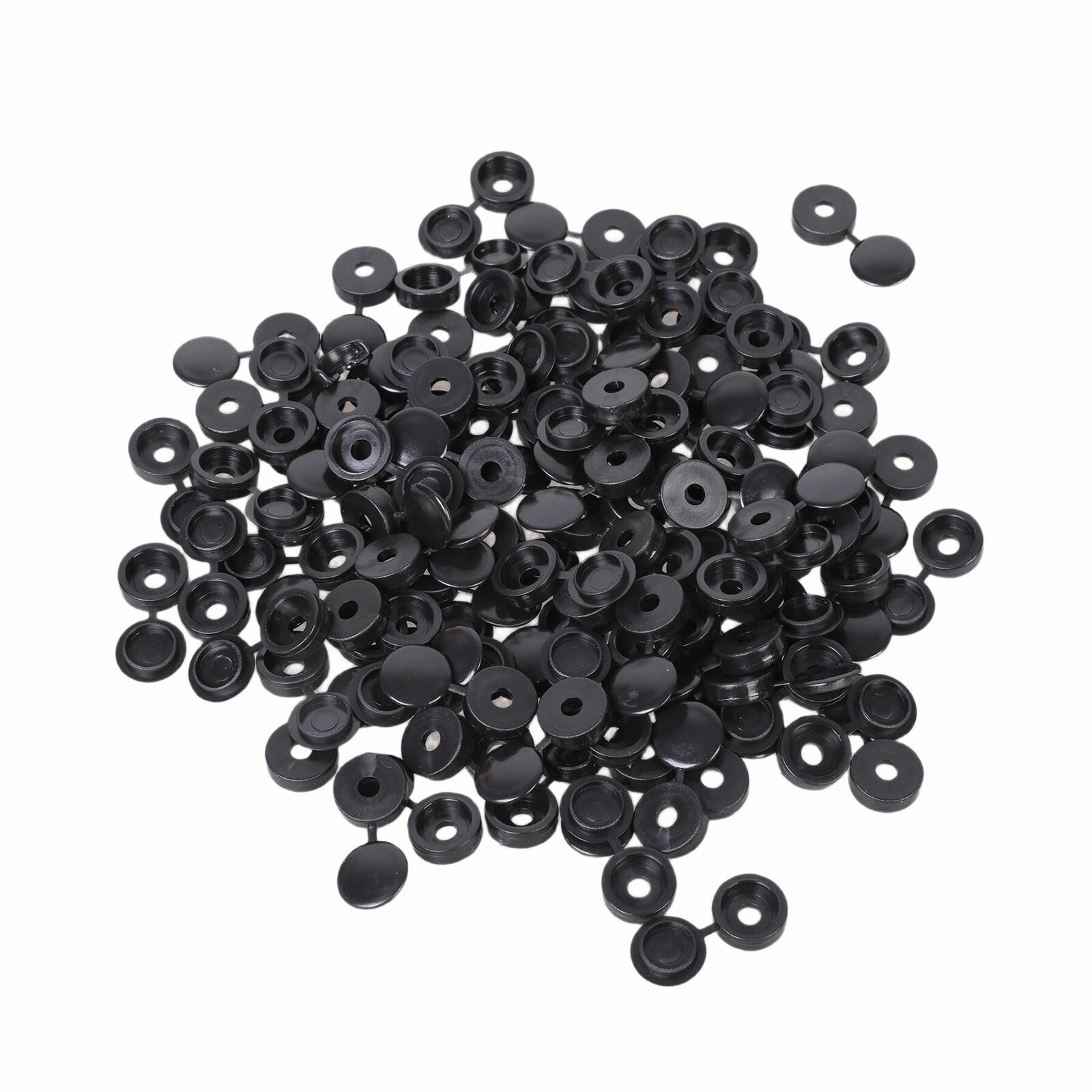 100 шт Пластиковые декоративные колпачки для винтов с крестообразным шлицем