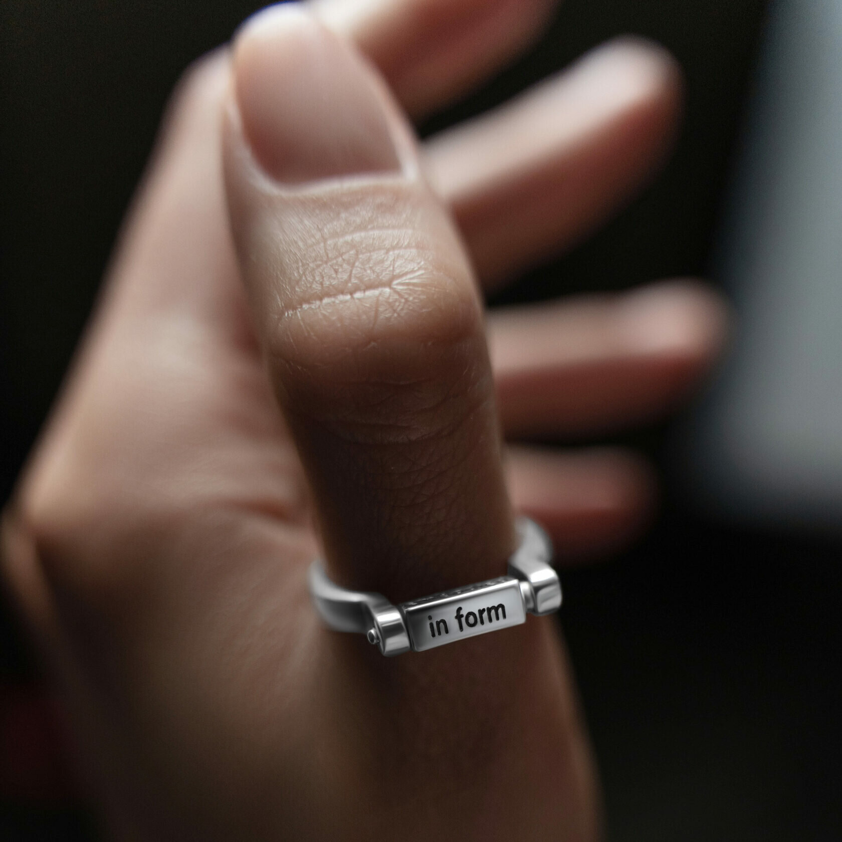 Кольцо, серебро, 925 проба