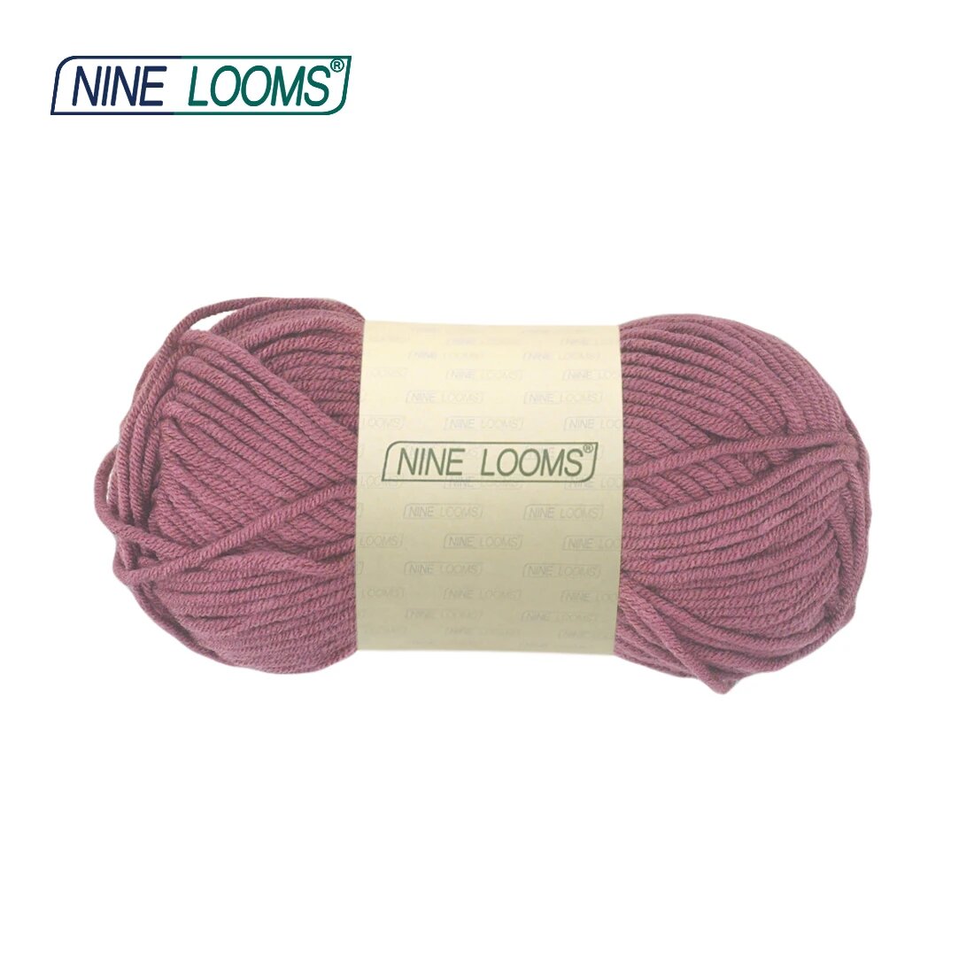 NINE LOOMS пряжа акриловая, 50г, цвет 68 Victorian Rose