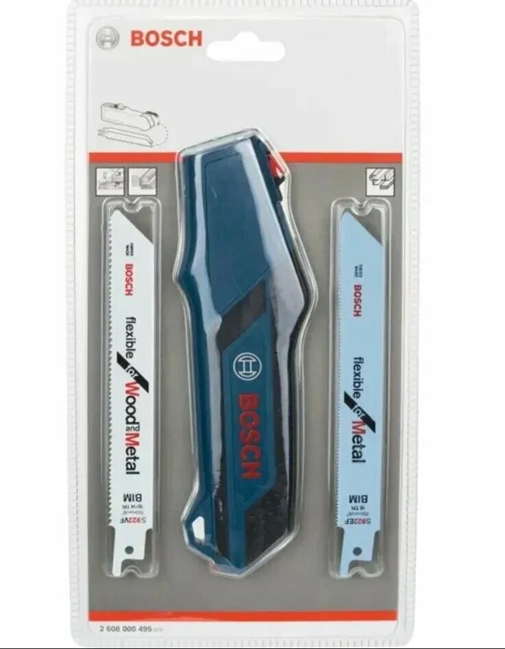 Bosch 2608000495 ручная сабельная пила с лезвиями