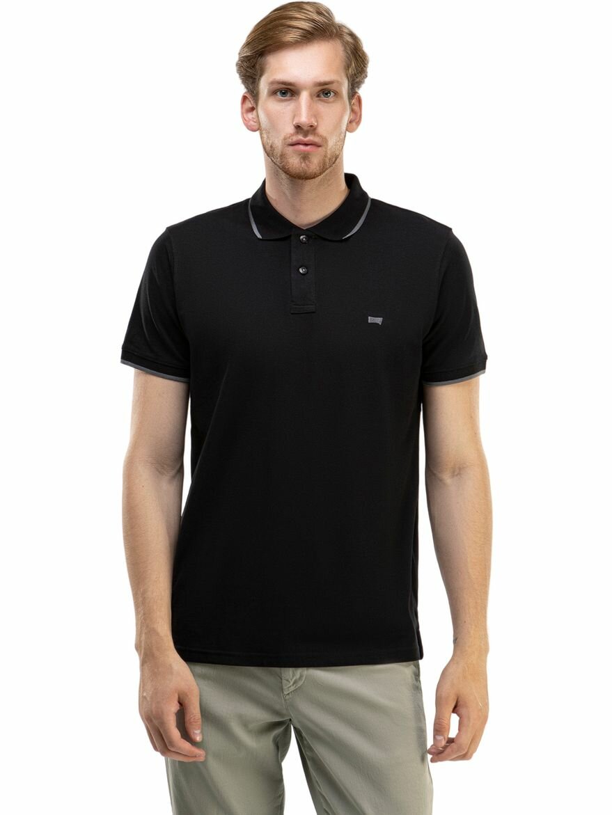 Поло Cotton Piquet Polo Shirt With Contrasting Tipping