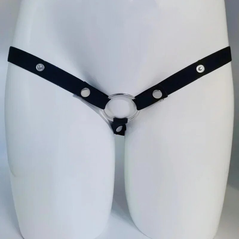 Модернизированный трехсторонний нейлоновый вспомогательный пояс верности, мужская клетка 2.0 Black