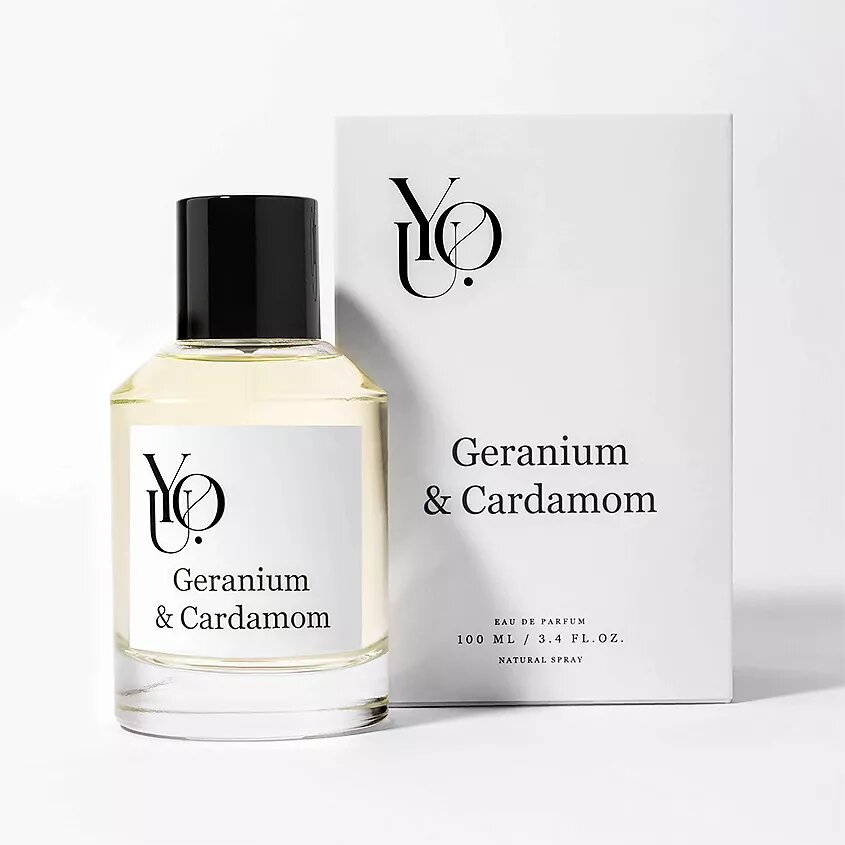 YOU GERANIUM & CARDAMOM 100 мл, Парфюмерная вода унисекс