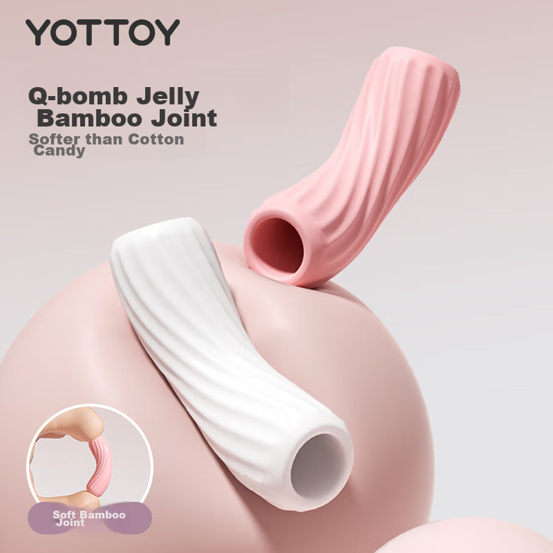 Yottoy Jump Rope for Children, Elementary School Bamboo-Style Rope, Kindergarten Beginner's Rope, Sports Jump Rope for Primary School Students, Blue Jade