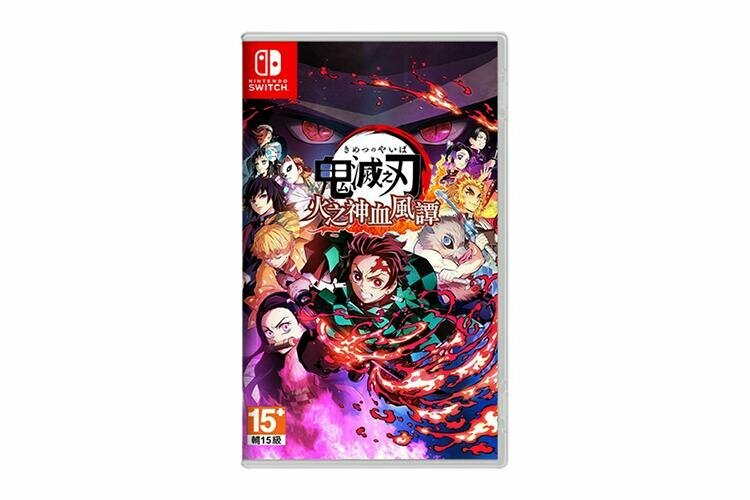 Игровая консоль Nintendo Switch Demon Slayer Kimetsu no Yaiba Hinokami Keppuutan, multicolor