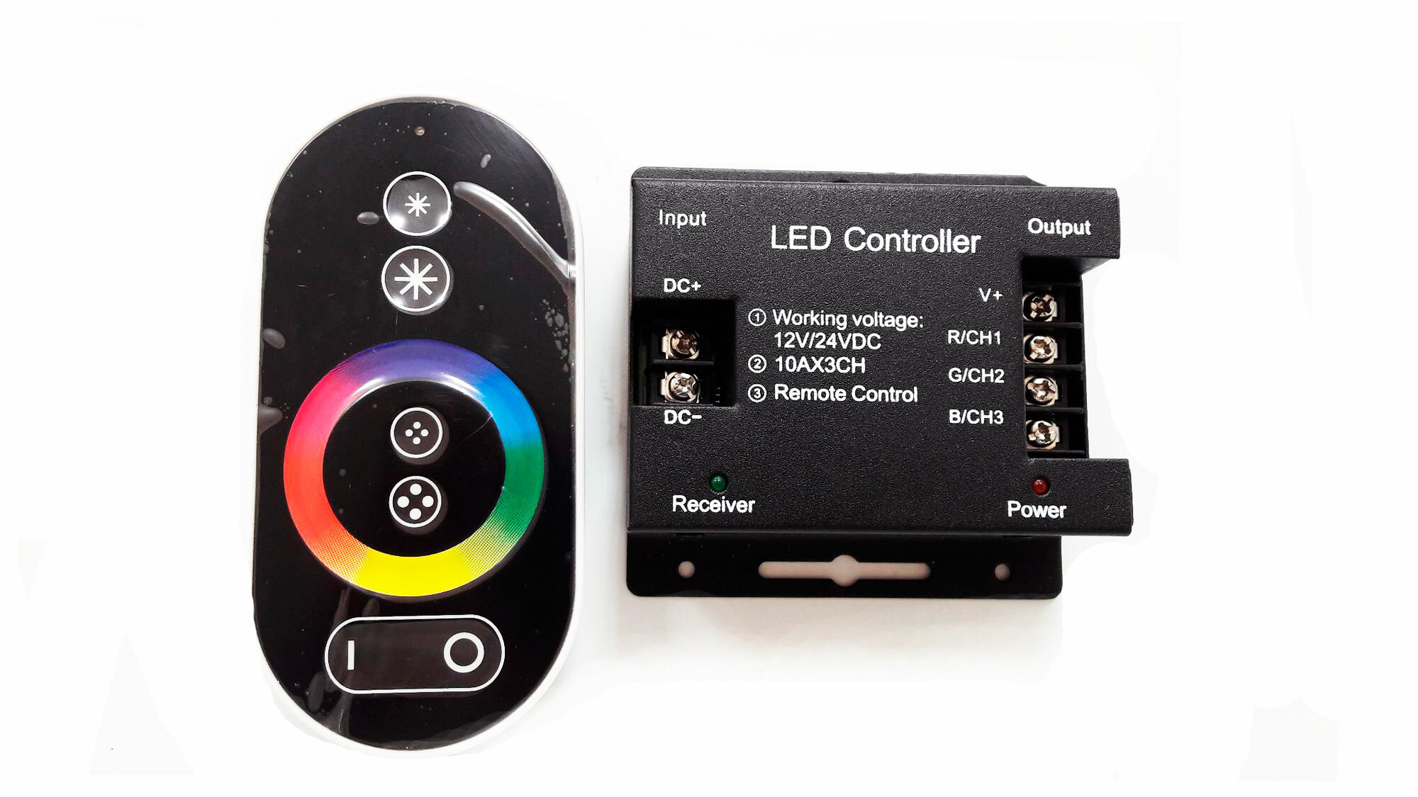 RGB контроллер сенсорный RF 216W 18А 12V/24V Giant4