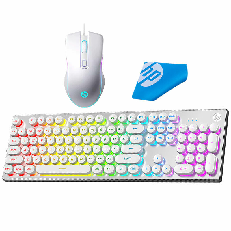 Комплект клавиатуры и мыши HP, черный, 5804760, USB, совместимость с Windows