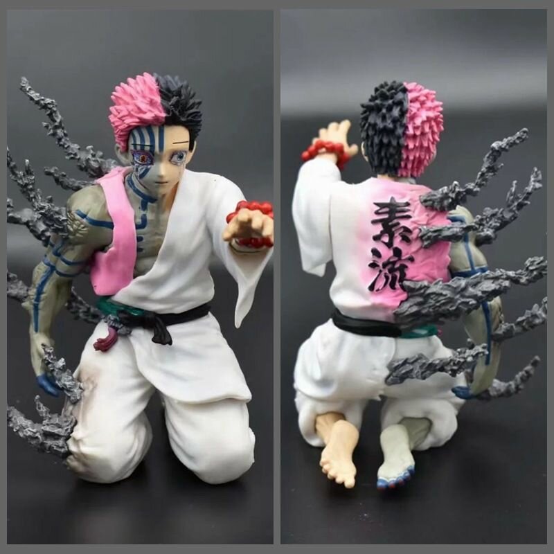 Аниме фигурка Истребитель демонов, Акадза, Хакудзи, 17 см