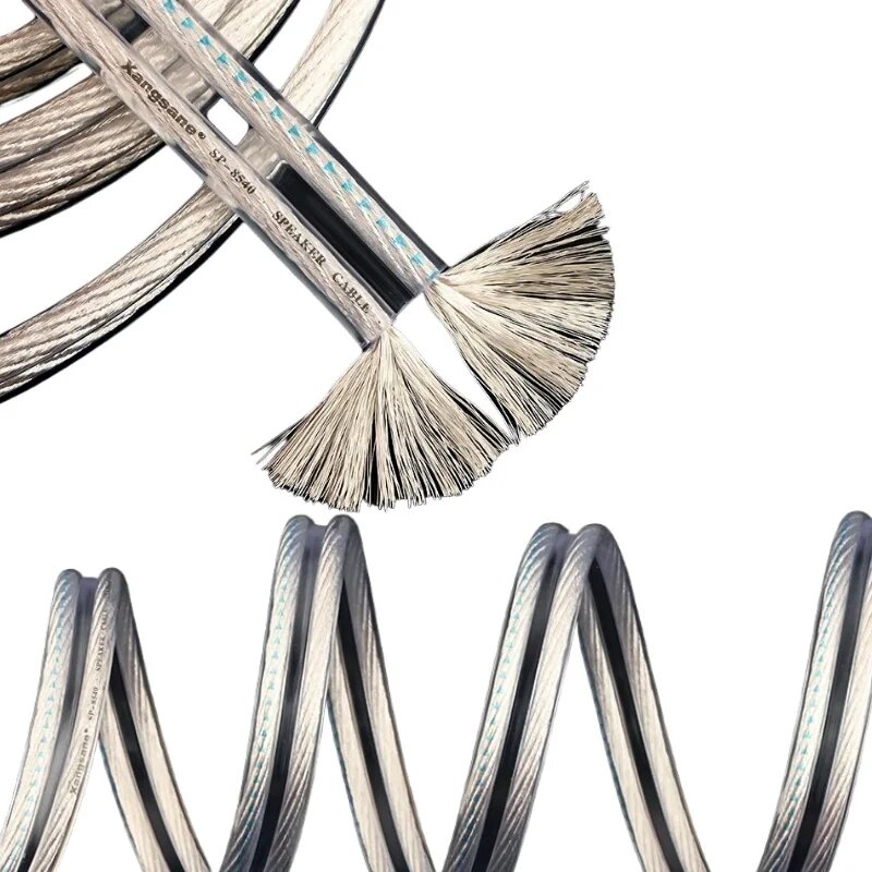 Серебрянный провод для динамиков Xangsane 2x 4.0mm, 5м