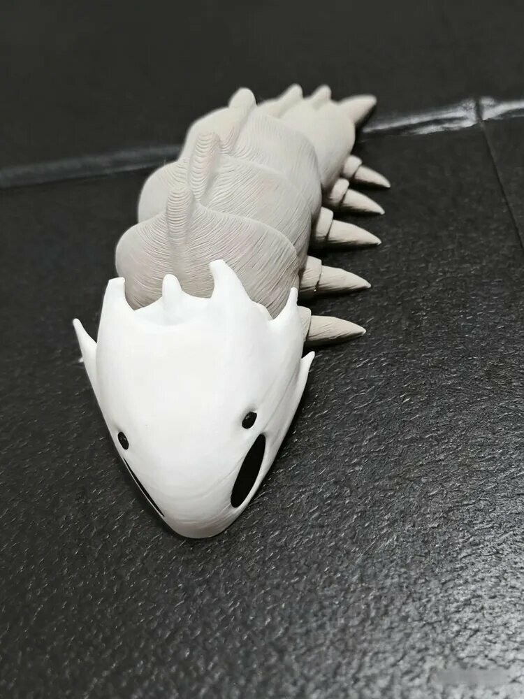 Модель Hollow Knight Silksong "Bell Beast", 3D печать, серый, 10см